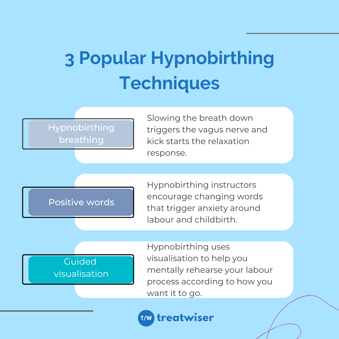 What Is Hypnobirthing: 3 Common Hypnobirthing Techniques - Treatwiser